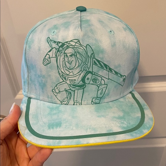 Disney | Accessories | Disney Buzz Lightyear Kids Hat Blue And Yellow ...